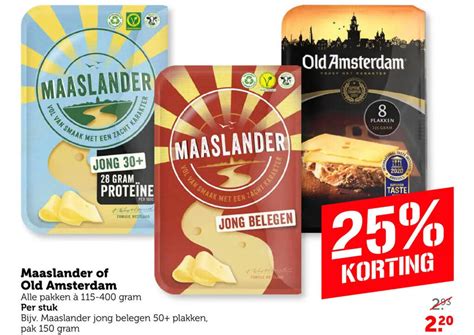 Maaslander Of Old Amsterdam Aanbieding Bij Coop