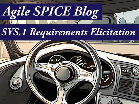 Automotive Spice And Scrum Sys 1 Requirements Elicitation Joachim Pfeffer