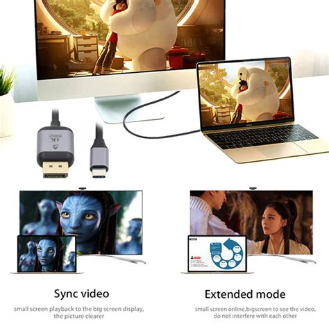 Tecphile Usb Type C To Mini Displayportdp Cable Concept Kart