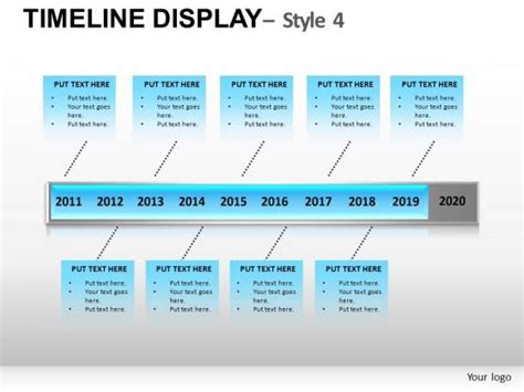 Editable Timeline Diagram For PowerPoint Slides