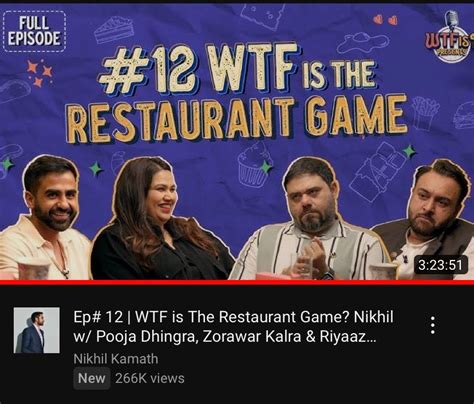 Ruchit Goswami On Linkedin Three Hours Crash Course On Restaurant