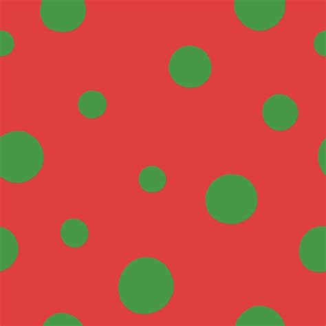 クリスマスカラーの水玉模様のパターン素材 商用okの無料イラスト素材サイト ツカッテ
