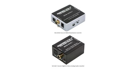 Need To Convert Toslink Audio To Analog Or Vice Versa Sescom Has It