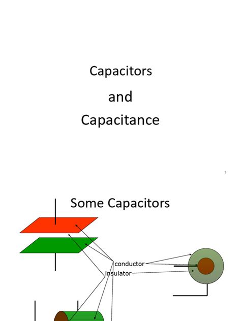 5 Capacitance Pdf Capacitance Capacitor