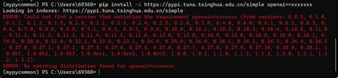 Pip安装包报编译错误，可以降低版本试试 蚂蚁学python