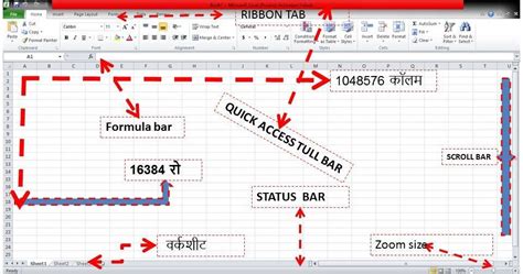 Introduction Of Ms Excelएम एस एक्सेल का परिचय Rscit
