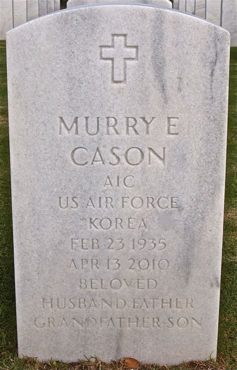 Murry Eugene Cason 1935 2010 Find A Grave Memorial