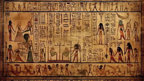상형 문자 작품을 특징으로 하는 이집트 벽화 이집트 상형 문자 그림 이집트 사람 고대의 배경 일러스트 및 사진 무료 다운로드 Pngtree