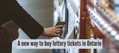 Ontario Lottery Self Serve Ticket Terminals To Debut This Fall