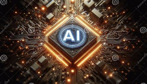 Ai Concept With Computer Processor Artificial Intelligence For The