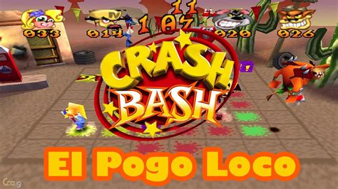 Crash Bash El Pogo Loco Pogo Pandemonium YouTube