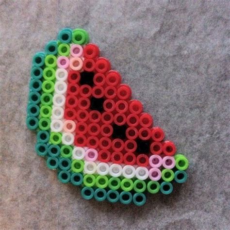 Watermelon Perler Bead Pattern