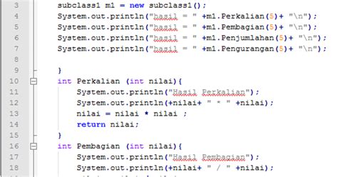 Nemure No King Class Dan Method Di Java