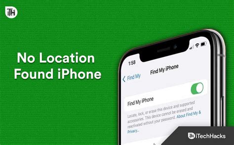 How To Fix No Location Found Error On Iphone 5 Ways