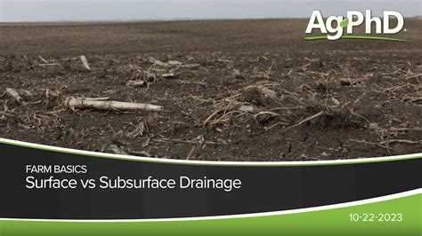 Surface Vs Subsurface Drainage Ag Phd 2023 Acrestv