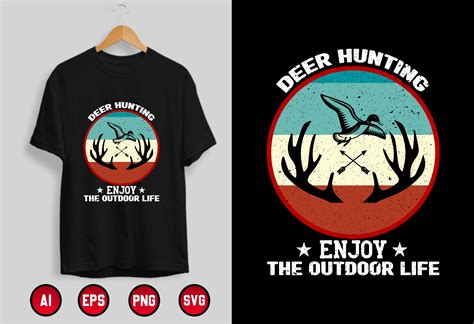 Deer Hunting Graphic By Selim Vai · Creative Fabrica