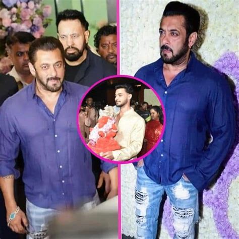 Salman Khan Reached At Arpita Khan House For Ganpati Visarjan Photos