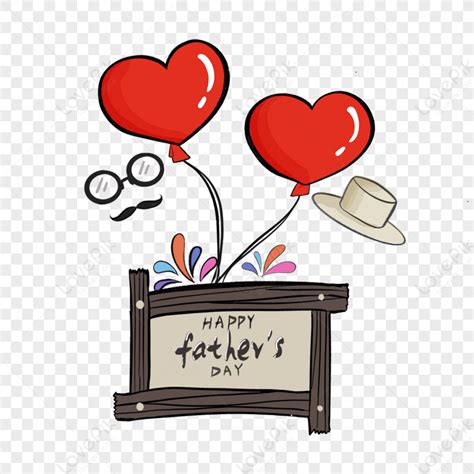 아버지의 날 안경 모자 일러스트 조합사랑현대의 Png 일러스트 무료 다운로드 Lovepik