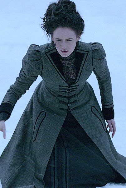 Vanessa Ives Grey Coat In Penny Dreadful 1x10