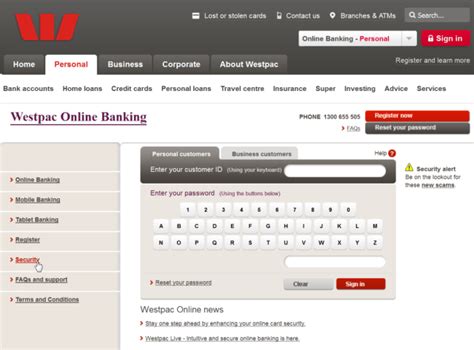 Password Requirements Shaming — Westpac Westpac Australia A Bank So