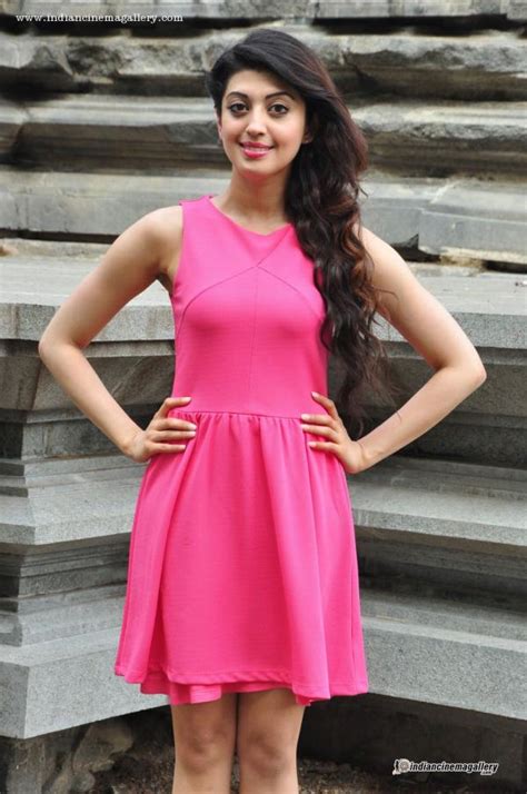 Pranitha Subhash Hot Pink Dress Veethi