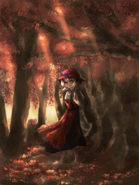 Aki Minoriko Minoriko Aki Touhou Mobile Wallpaper By Thkani Zerochan Anime