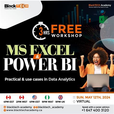 Blacktech Academy On Linkedin Powerbi Excel Freeworkshop Blacktechacademy