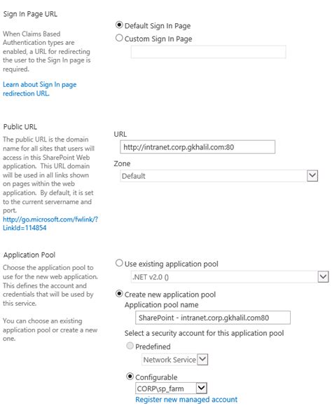 Create A Web Application And Site Collection In SharePoint Preview SharePoint George A