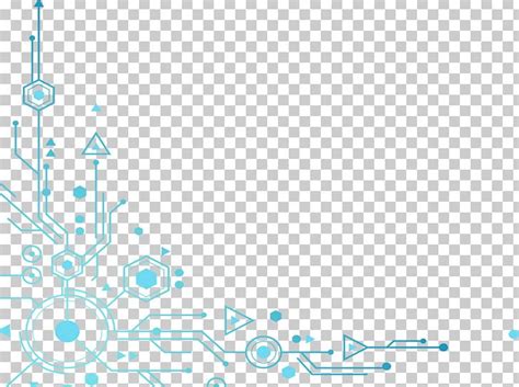 Blue Tech Elements Decoration Png Clipart Blue Blue Clipart