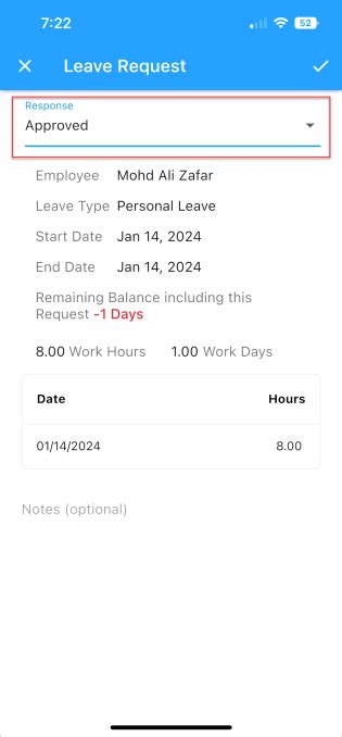 Construct Ess Managing Leave Requests