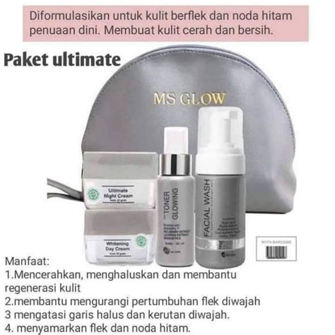 Jual PAKET WAJAH ULTIMATE MS GLOW Shopee Indonesia