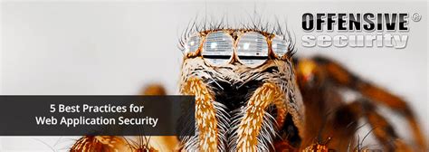 5 Best Practices For Web Application Security