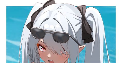 Blue Archive Shiromi Iori Swimsuit 銀鏡イオリ Pixiv