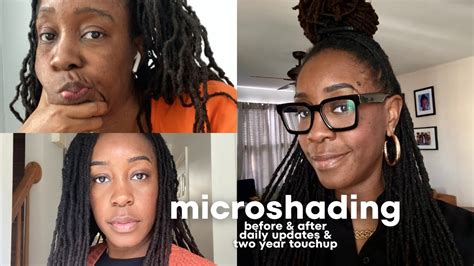 Microshading Before And After See My Day To Day Healing Process And 2