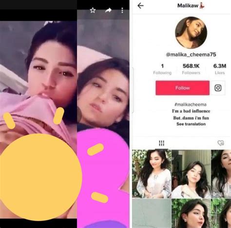 Desi Hot Tktok Girl Mallika Cheema Leaked Fngering Herself 💯vids Link