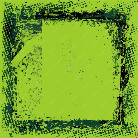 Premium Vector Abstract Grunge Rectangular Frame