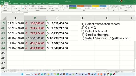 How To Calculate Running Total Or Cumulative Sum In Excel Excel Tips And Tricks Youtube