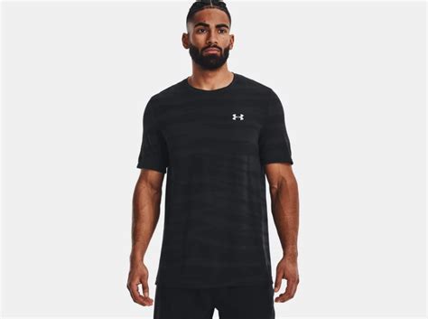 Under Armour Seamless Wave Mens Short Sleeve Shirt 1373726 001