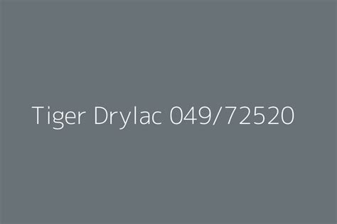 Tiger Drylac 049 72520 Color HEX Code