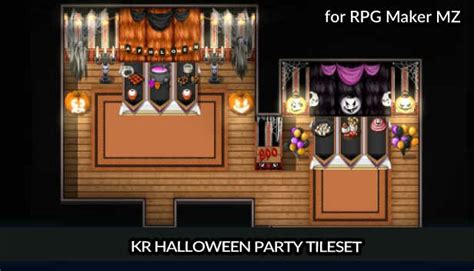 Rpg Maker Mz Kr Halloween Party Tileset On Steam