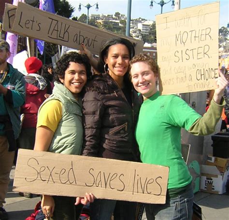 Photos From Anti Anti Choice Protest In SF Indybay