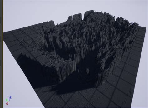 Ue4 从灰度图生成地形ue4导入地形灰度图做地形 Csdn博客