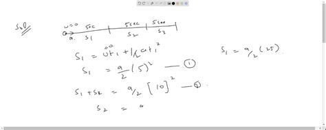 Solved A Particle Experiences A Fixed Acceleration For 6 S After
