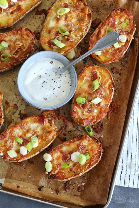 Potato Skins With Bacon And Cheese Bake To The Roots Bake To The Roots