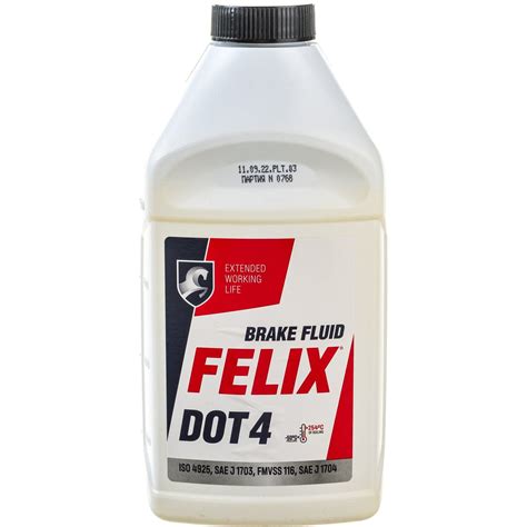 Тормозная жидкость FELIX Тосол Синтез ДОТ-4, 455 г 430130005 - выгодная ...