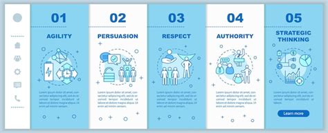 Premium Vector Hr Baseline Skills Onboarding Mobile Web Pages Vector Template