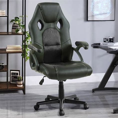 Neo Black Pu Leather Swivel Office Chair Wilko