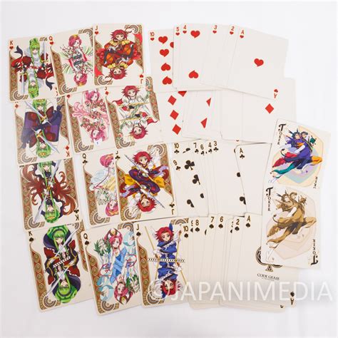 Code Geass In Wonderland Trump Playing Cards A Japan Anime