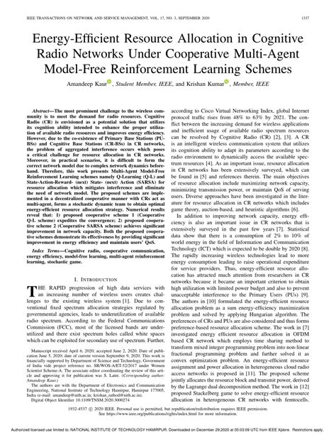 pdf energy efficient resource allocation in cognitive radio networks