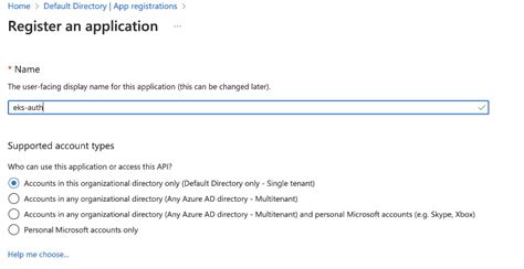 Using Azure Active Directory To Authenticate To Amazon EKS Containers